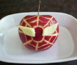 New from Disney, Spider-Man Apples - Spider Man Crawlspace