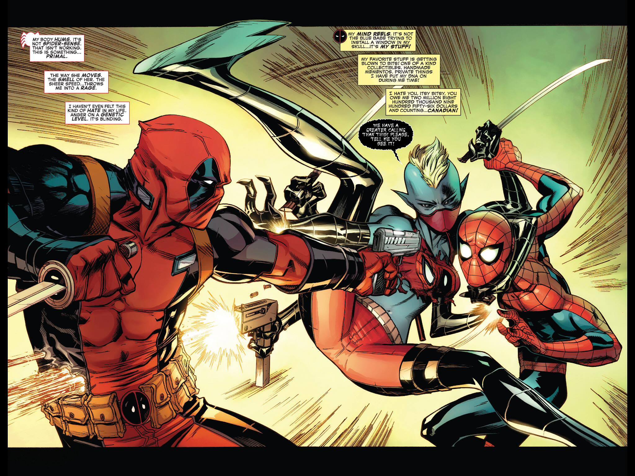 Spider-man/Deadpool 10 review - Spider Man Crawlspace