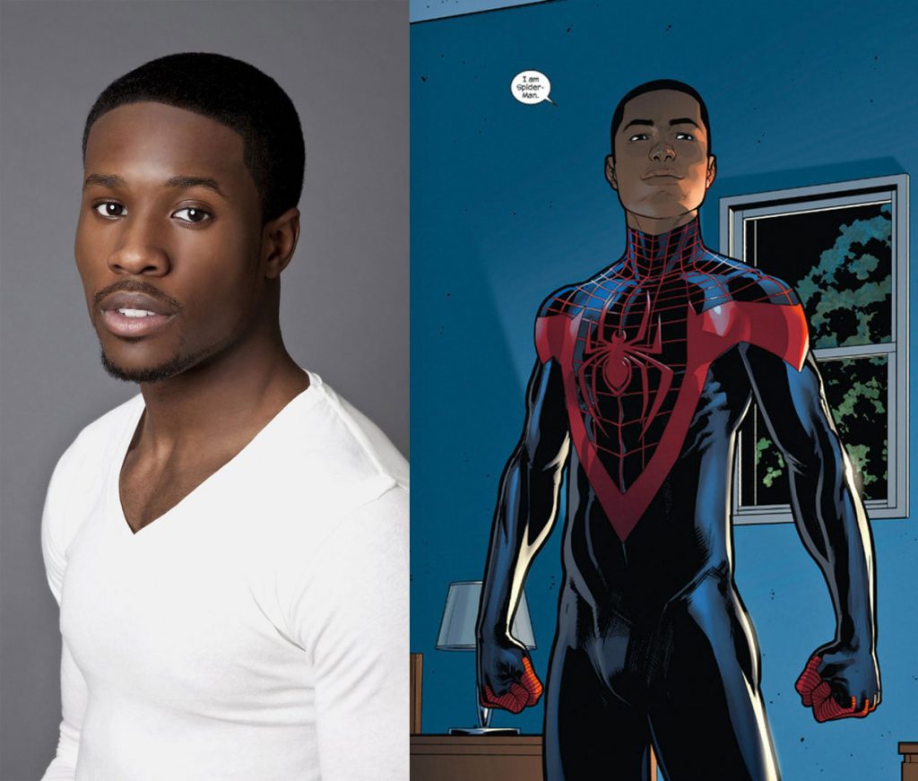 Shameik Moore cast as Mile Morales in Animated Spider-Man Movie ...