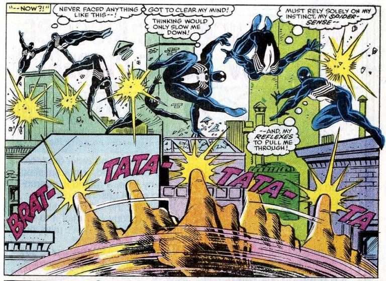 Panel of the Day #1152 (Splash Page Sunday!) - Spider Man Crawlspace