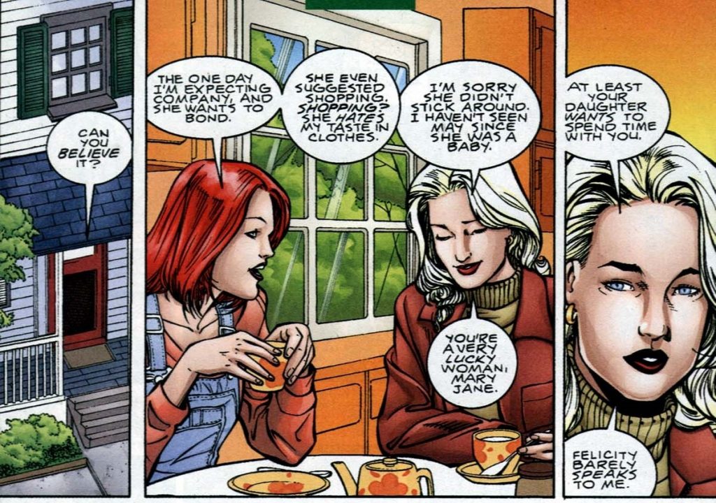 Panel(s) of the Day #1286 (Mary Jane Monday!) - Spider Man Crawlspace