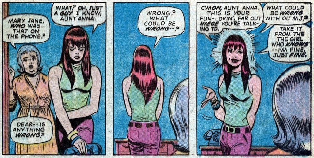 Panel(s) of the Day #894 (Mary Jane Monday!) - Spider Man Crawlspace