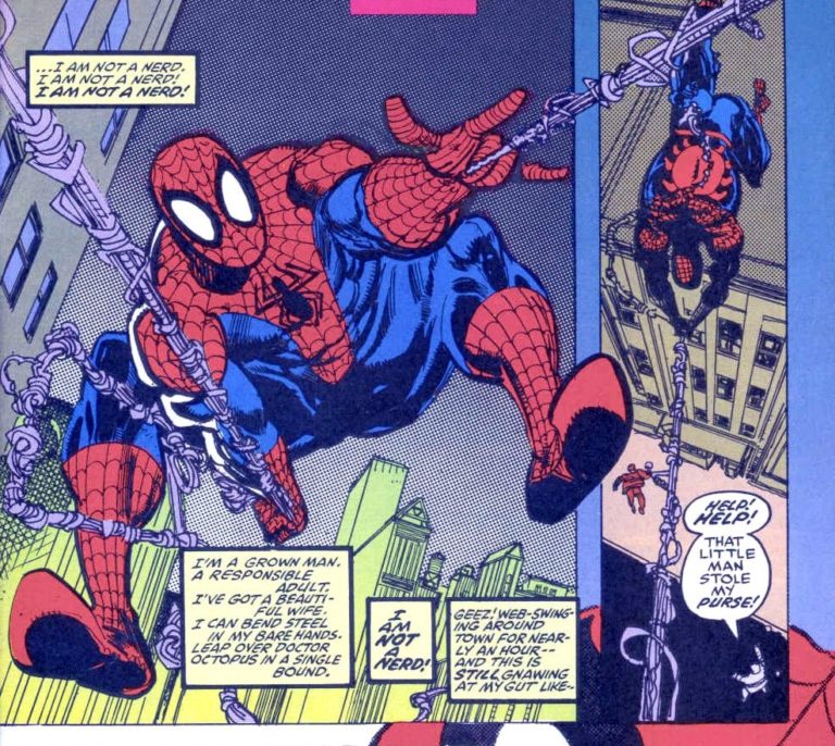 Panel(s) of the Day #33 - Spider Man Crawlspace