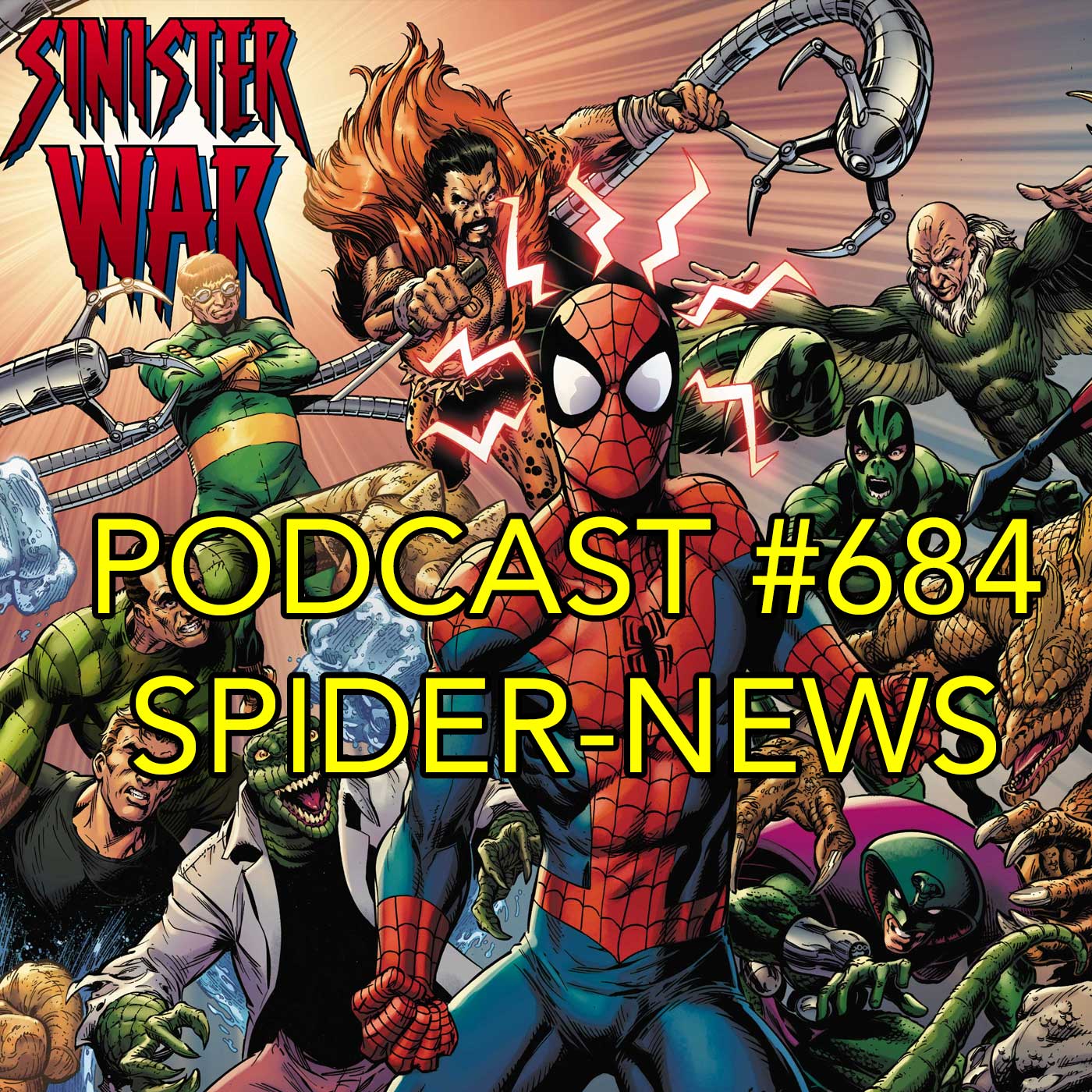 Podcast #684 Spider-News - Spider Man Crawlspace