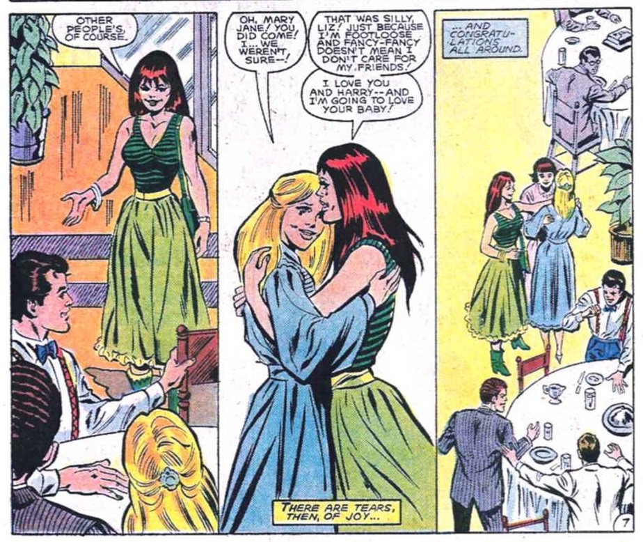 Panel(s) of the Day #1222 (Mary Jane Monday!) - Spider Man Crawlspace