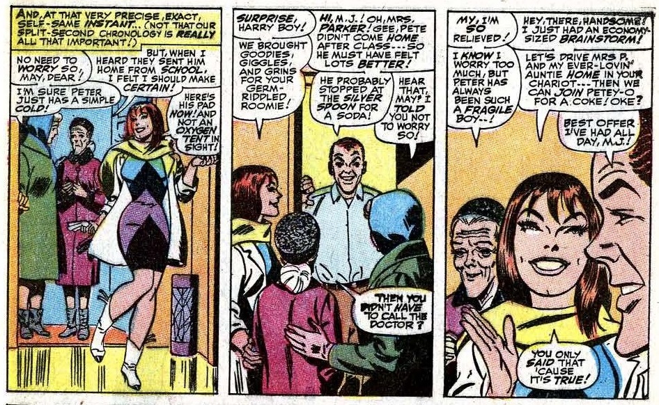 Panel(s) of the Day #1238 (Mary Jane Monday!) - Spider Man Crawlspace