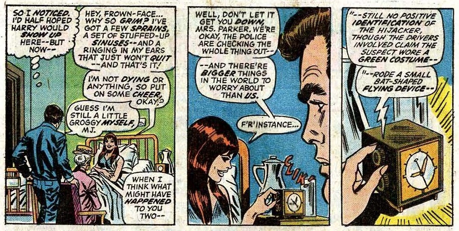 Panel(s) of the Day #1352 (Mary Jane Monday!) - Spider Man Crawlspace