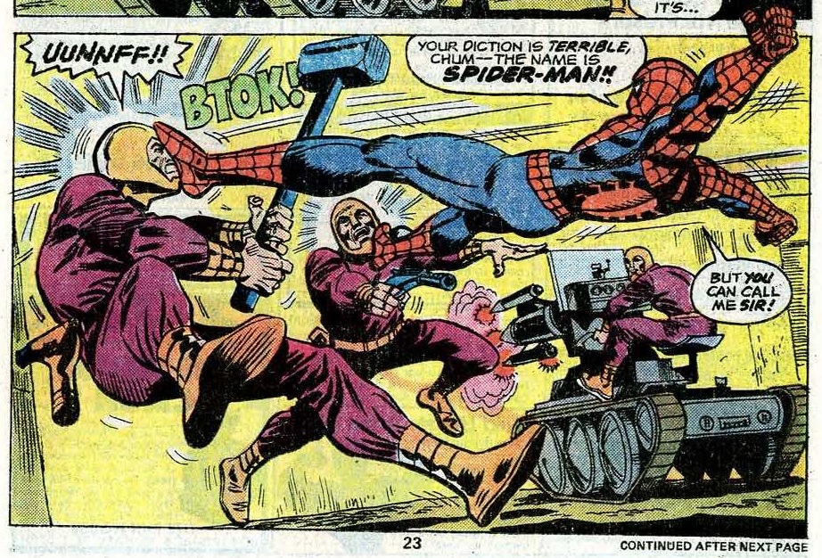 Panel of the Day #1422 - Spider Man Crawlspace