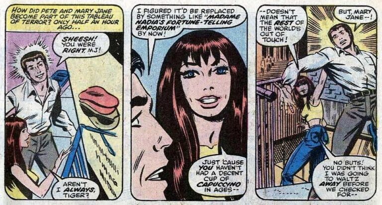 Panel(s) of the Day #1421 (Mary Jane Monday!) - Spider Man Crawlspace
