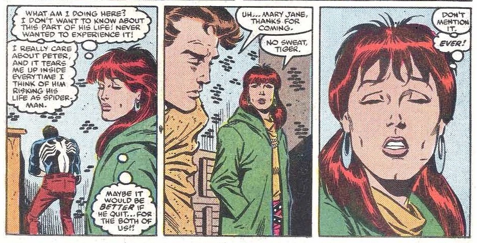 Panel(s) of the Day #1439 (Mary Jane Monday!) - Spider Man Crawlspace