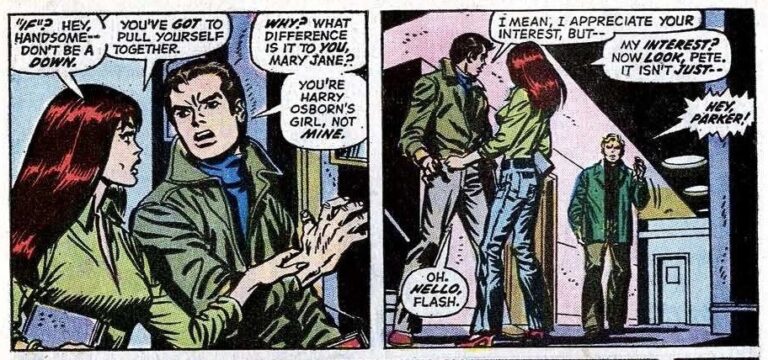 Panel(s) of the Day #1492 (Mary Jane Monday!) - Spider Man Crawlspace