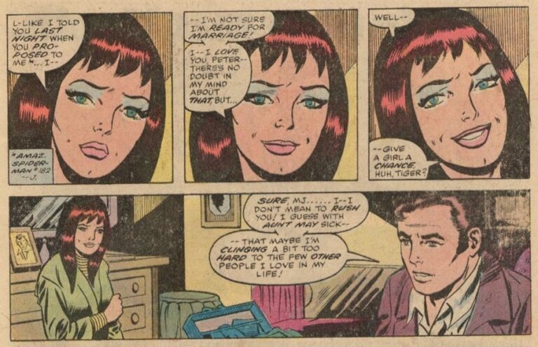 Panel(s) of the Day #1510 (Mary Jane Monday!) - Spider Man Crawlspace