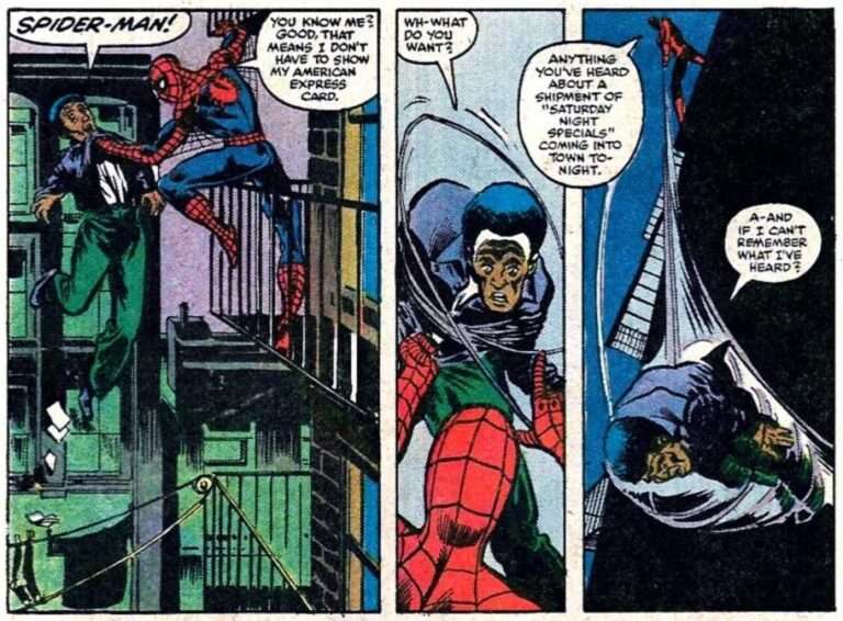Panel(s) of the Day #1552 - Spider Man Crawlspace