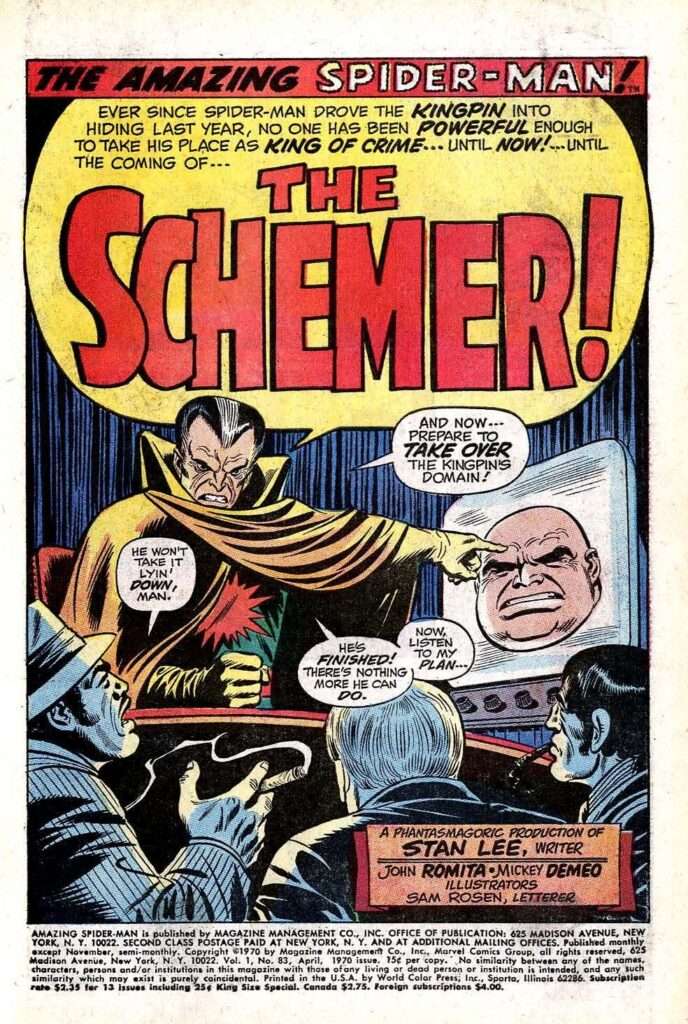 Panel of the Day #1561 (Splash Page Sunday!) - Spider Man Crawlspace