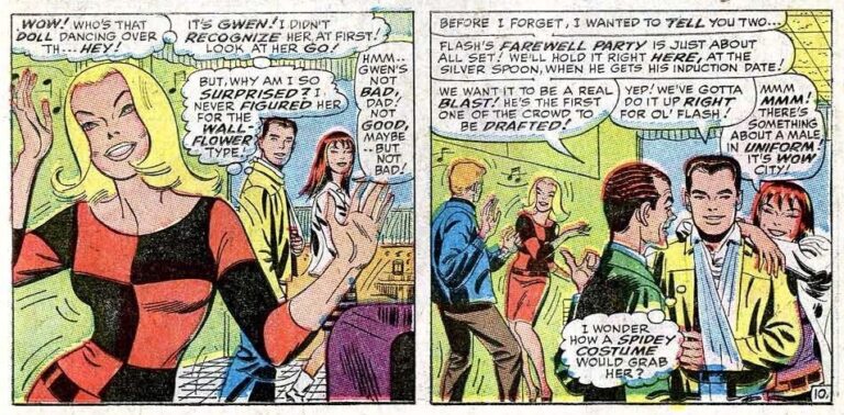Panel(s) of the Day #1598 (Mary Jane Monday!) - Spider Man Crawlspace