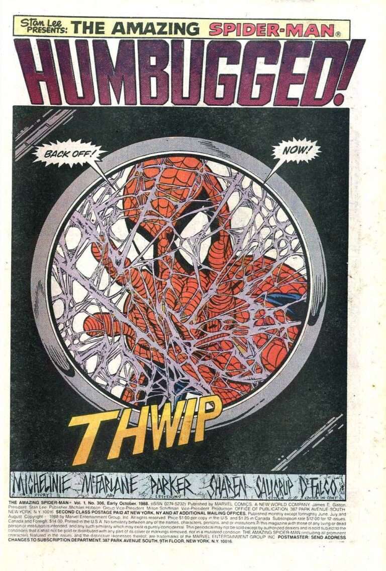 Panel of the Day #1681 (Splash Page Sunday!) - Spider Man Crawlspace
